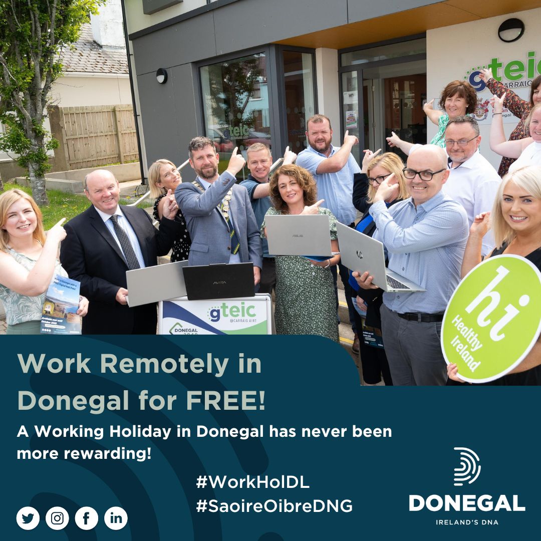 A Working Holiday in Donegal has never been more rew...