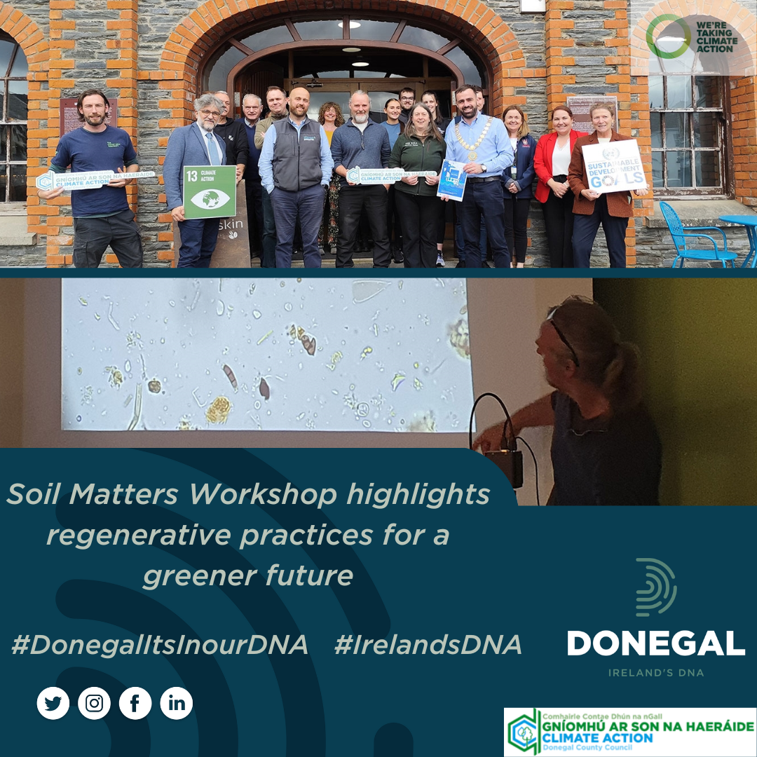 “Soil is the lynchpin of life” was the quote (from M...