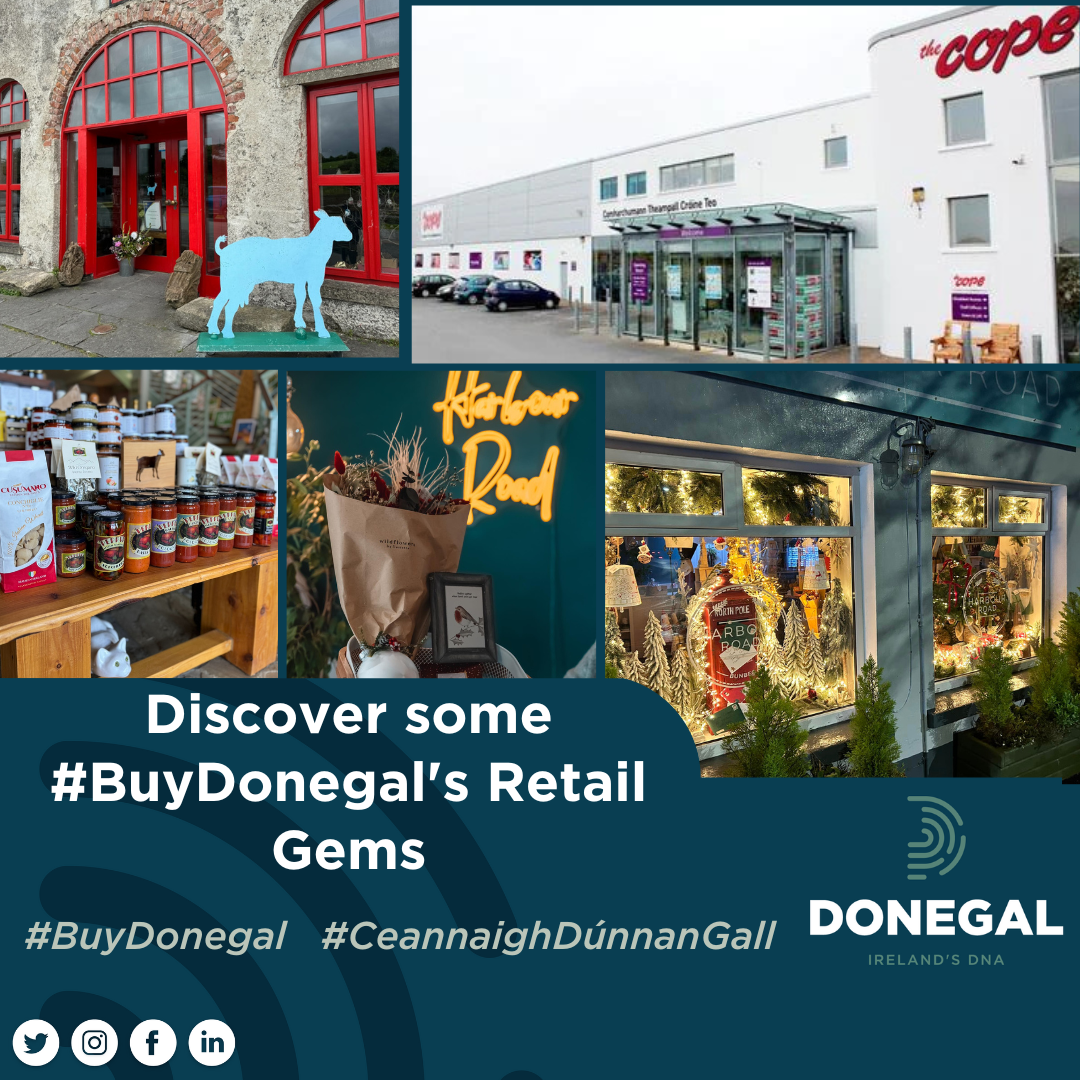 Discover some #BuyDonegal's Retail Gems