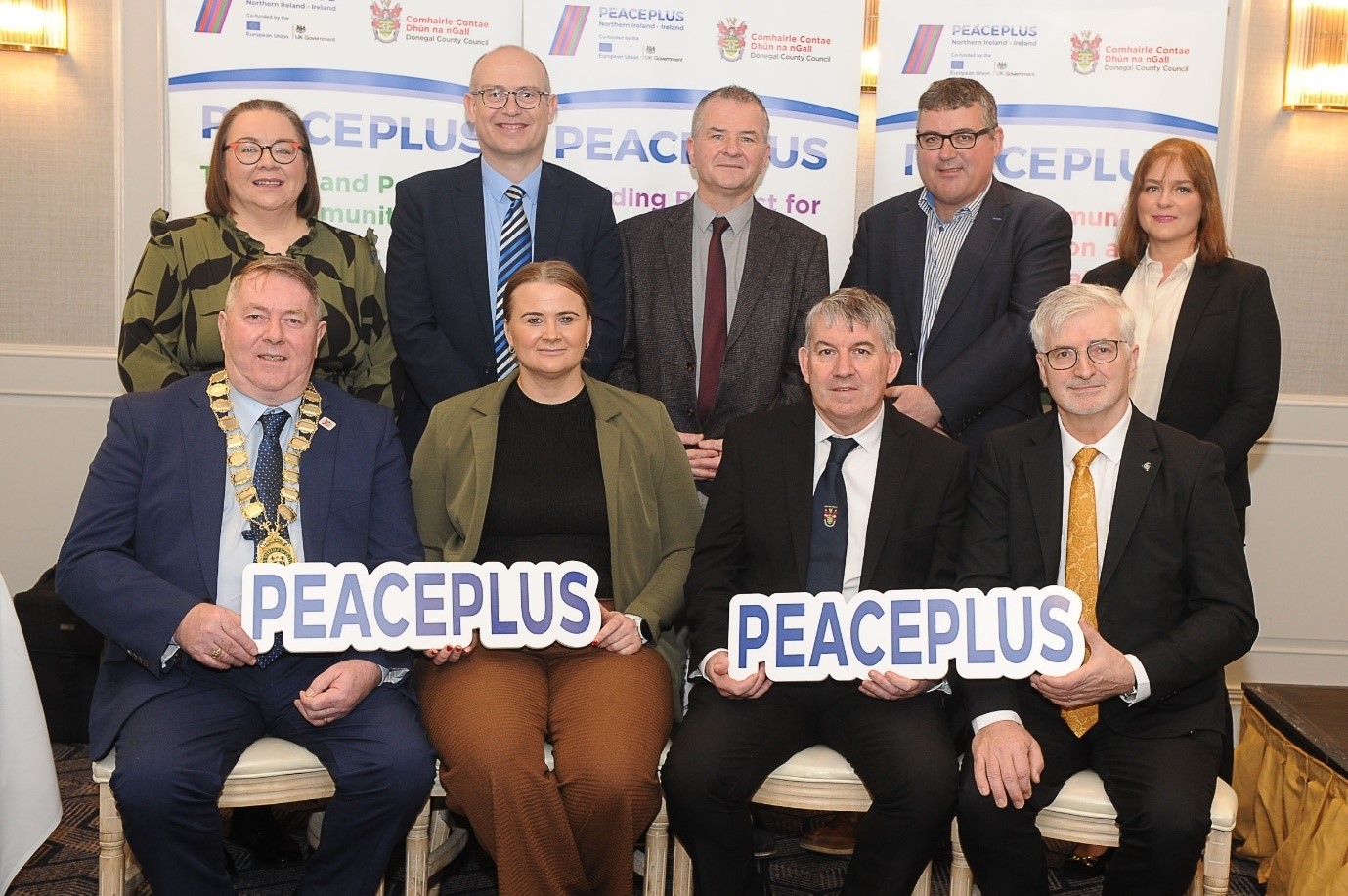 Donegal County Council’s PEACEPLUS Partnership celeb...
