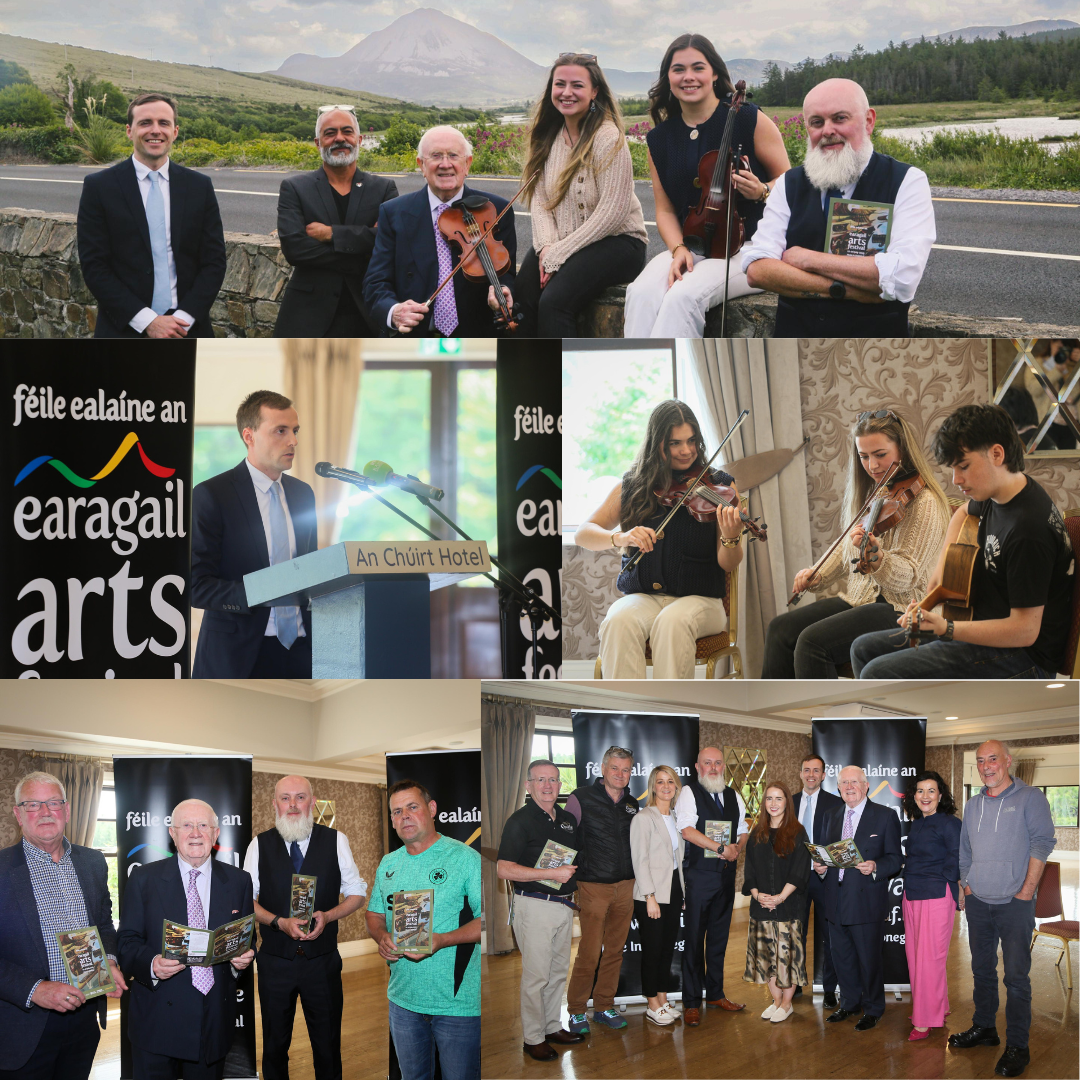 Pat The Cope Gallagher TD launches Earagail Arts Fes...