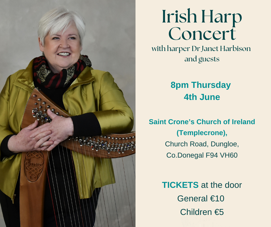 Irish Harp Concert with harper Dr Janet Harbison an...